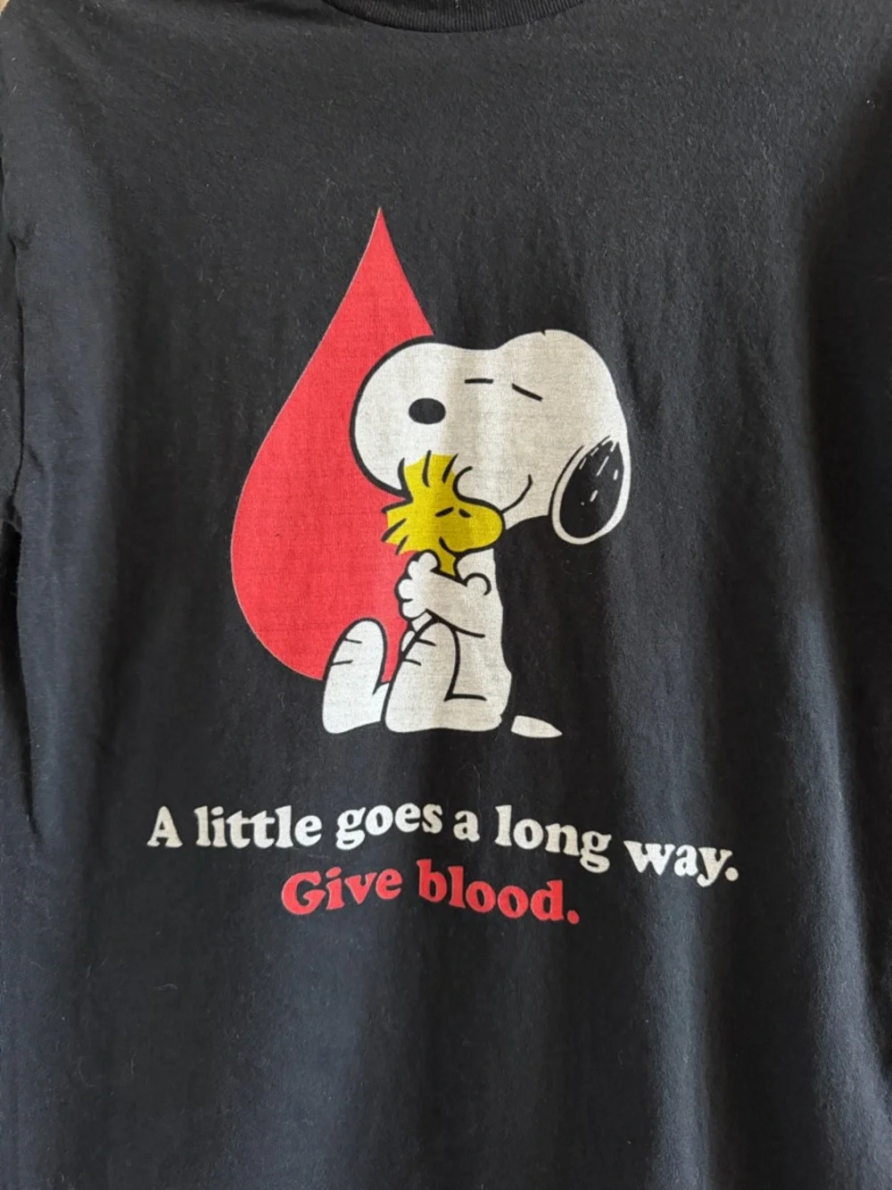 Peanuts | Shirts | Red Cross X Peanuts Snoopy Give Blood Tee | Poshmark